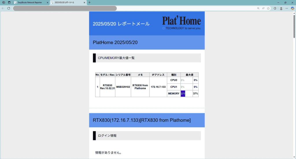 【製品機能】EasyBlocks Network Reporterのレポート機能について | ぷらっとブログ